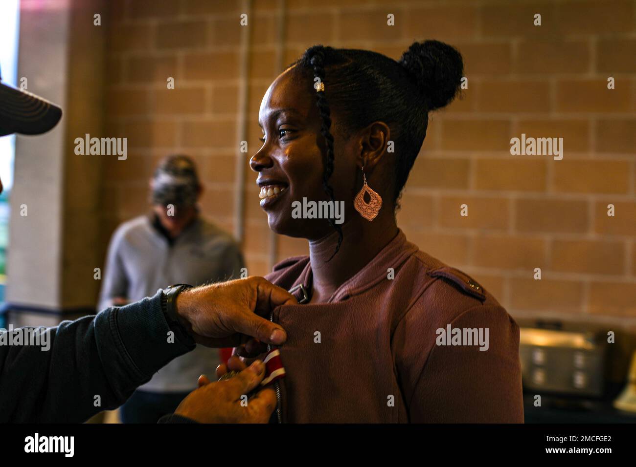 Sgt. 1st Class Elizabeth Scott, noncommissioned officer in charge of ...