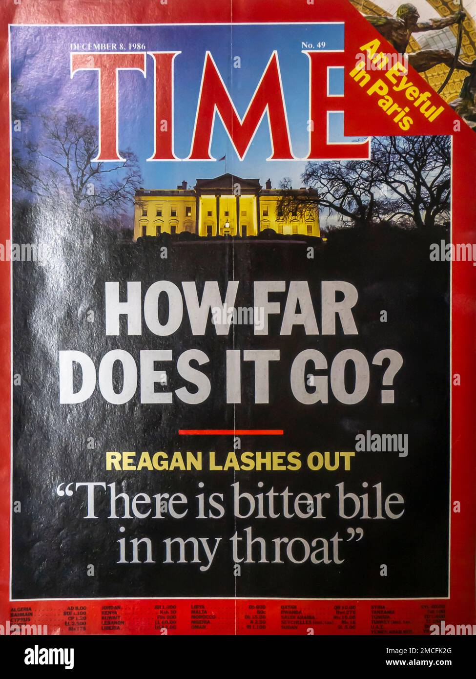 Time magazine cover 1980s hi-res stock photography and images - Alamy