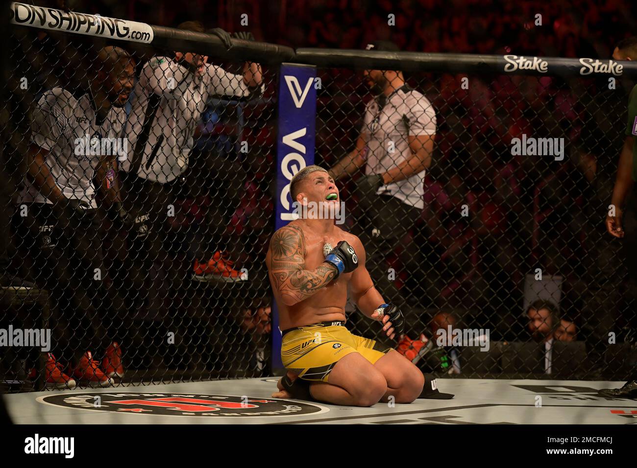 Rio De Janeiro, Brazil. 21st Jan, 2023. Gregory Rodrigues defeats ...