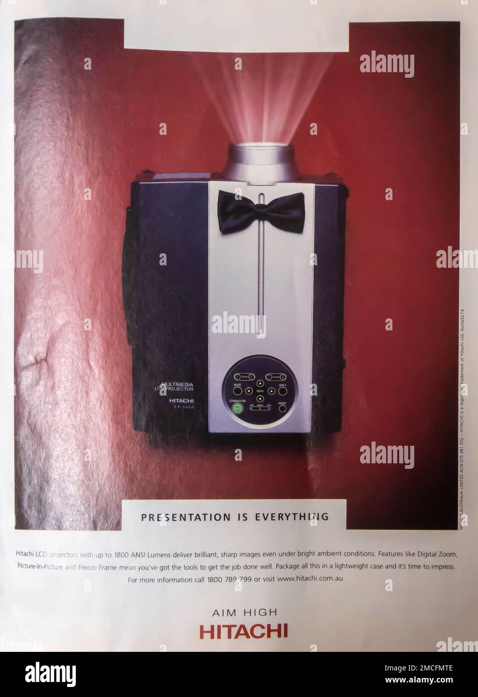 Hitachi ads hi-res stock photography and images - Alamy