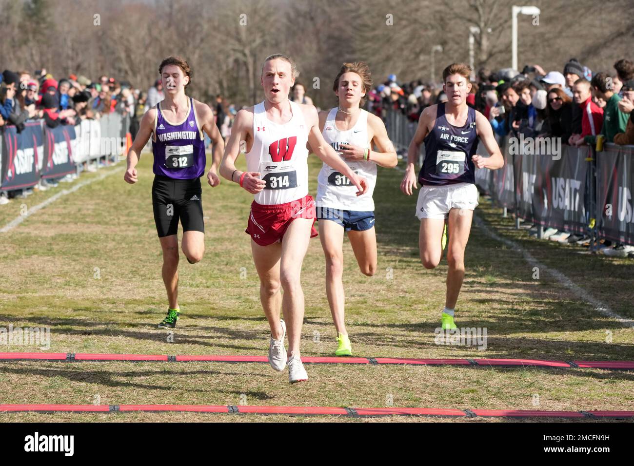 Evan jenkins 312 max sannes 295 place second hi-res stock photography ...