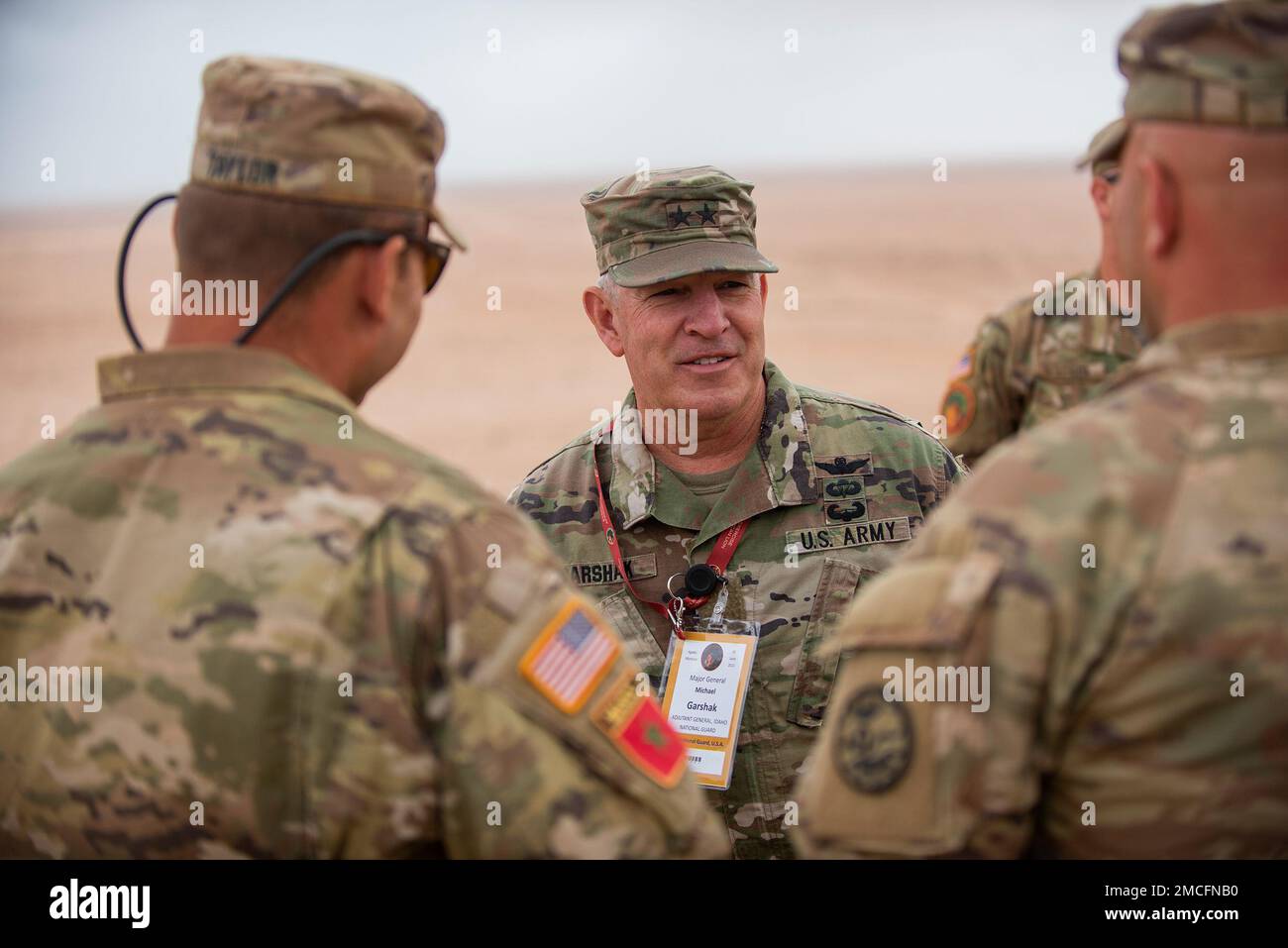 Idaho's adjutant general, Maj. Gen. Michael Garshak, and other key ...