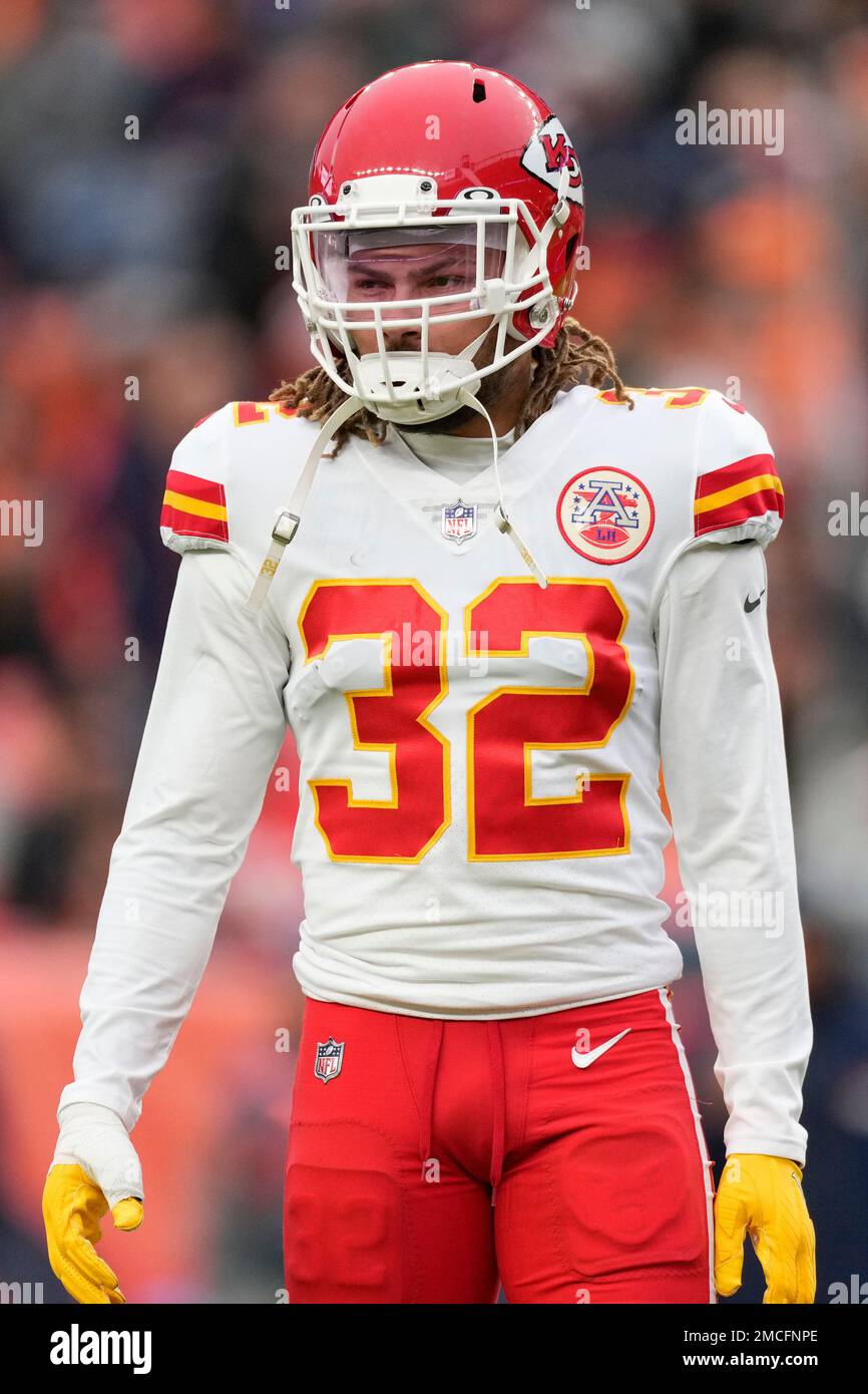 Kansas City Chiefs free safety Tyrann Mathieu (32) against the Denver ...