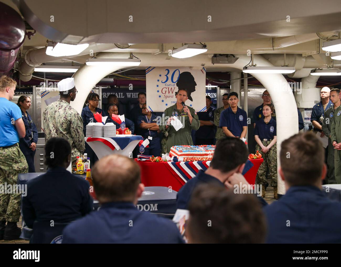 NEWPORT NEWS, Va. (June 30, 2022) – Capt. Brent C. Gaut, from Stockton ...