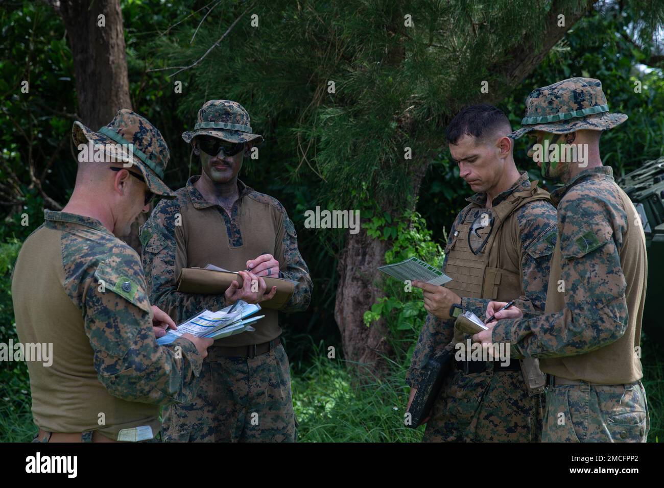U.S. Marines with Battalion Landing Team 2/5, 31st Marine Expeditionary ...