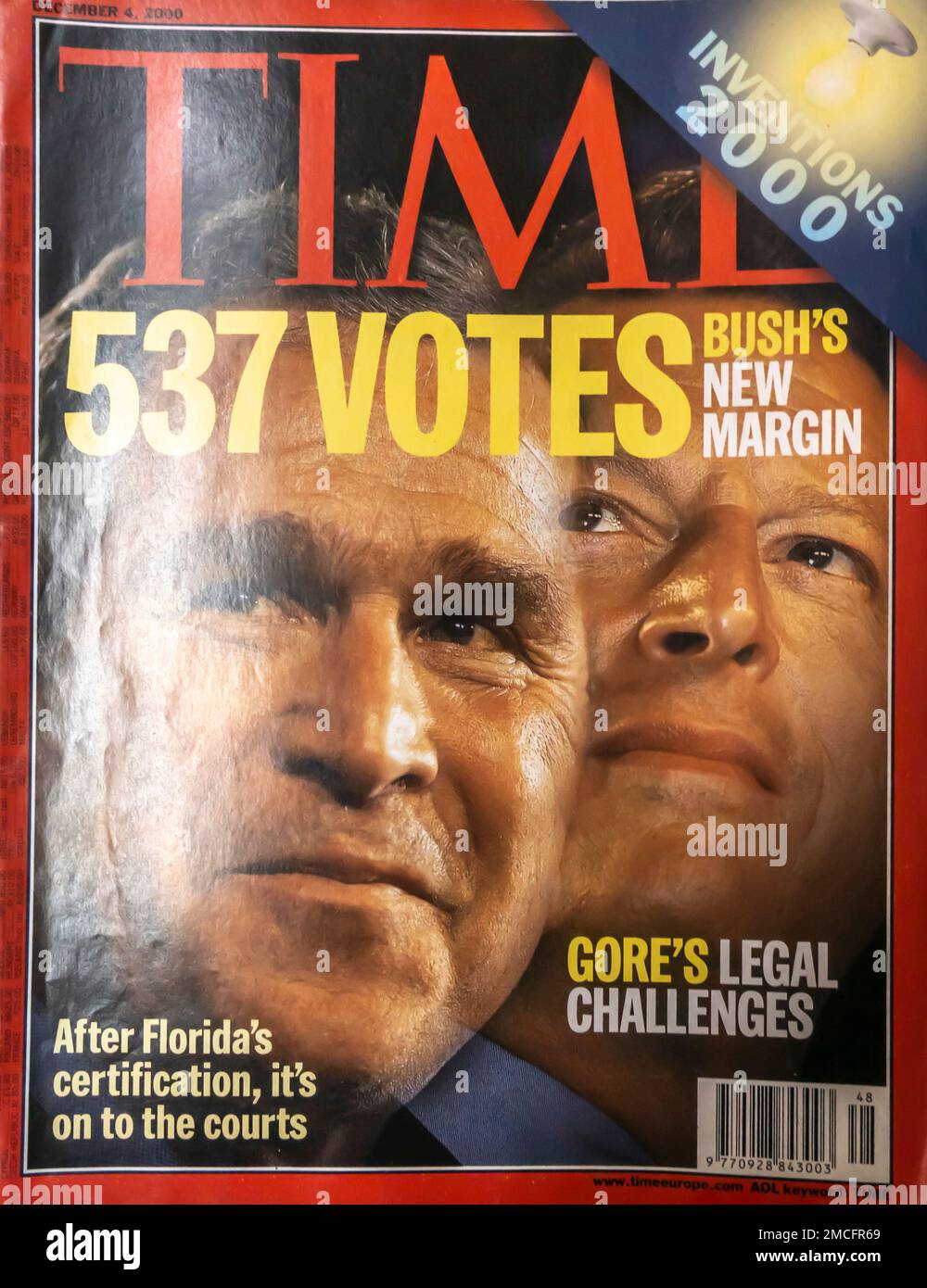 TIME magazine - December 4, 2000 Stock Photo - Alamy