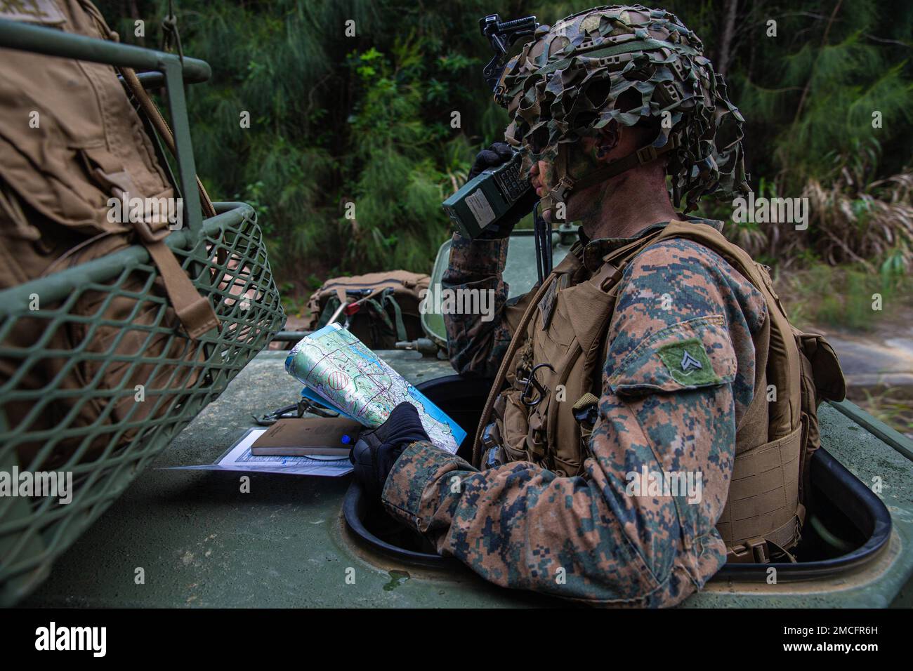 U.S. Marine Corps Cpl. Joseph Jessop, an infantry Marine with Battalion ...