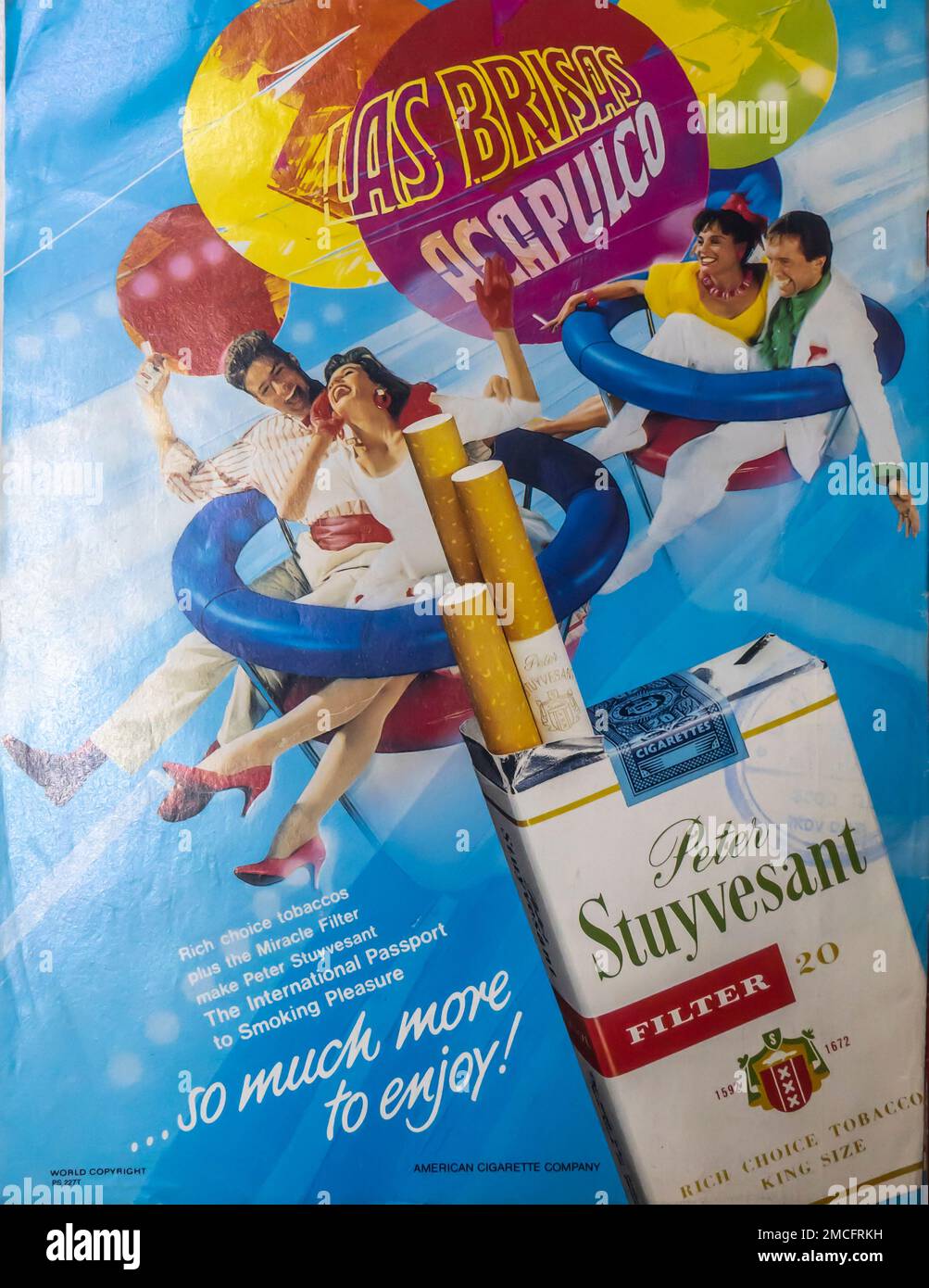 Stuyvesant cigarettes advert hi-res stock photography and images - Alamy