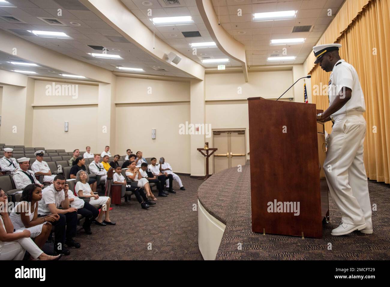 U.S. Navy Ens. Jamel King, from Houston, assigned to the aircraft ...