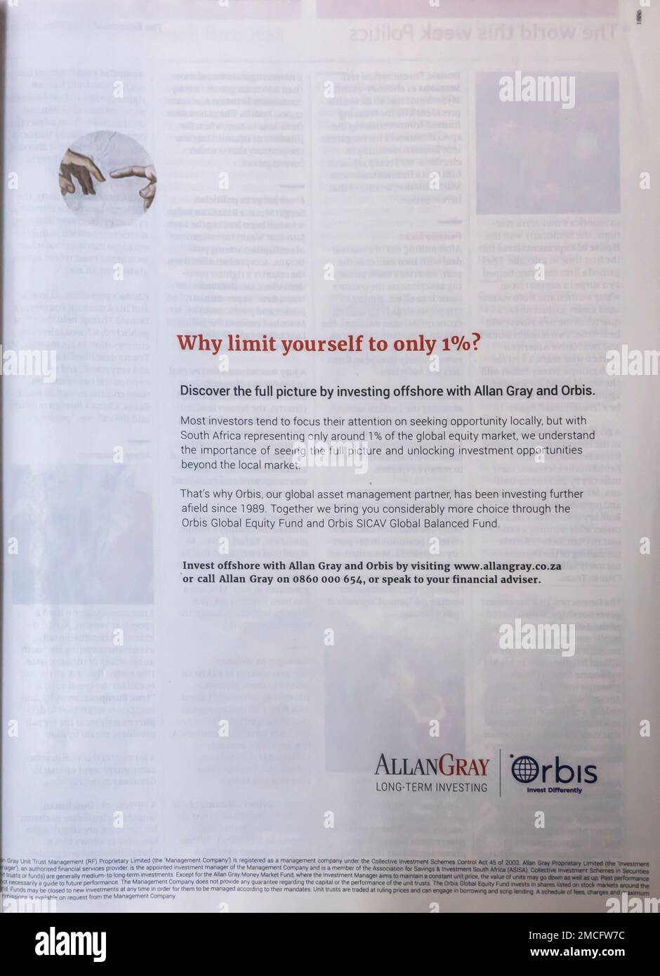 Investments ads hi-res stock photography and images - Alamy