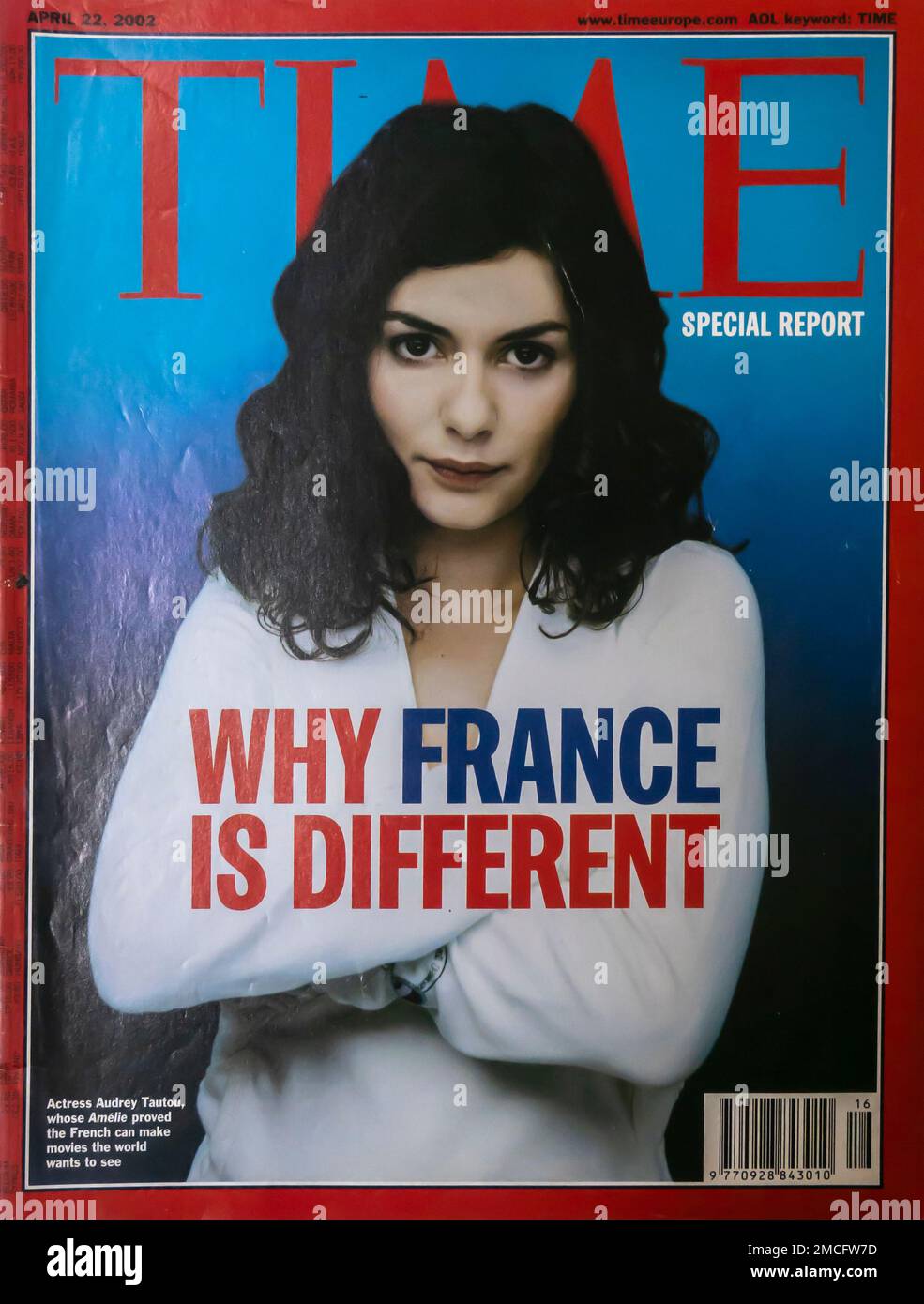 TIME magazine cover - April 22 , 2002 Stock Photo - Alamy