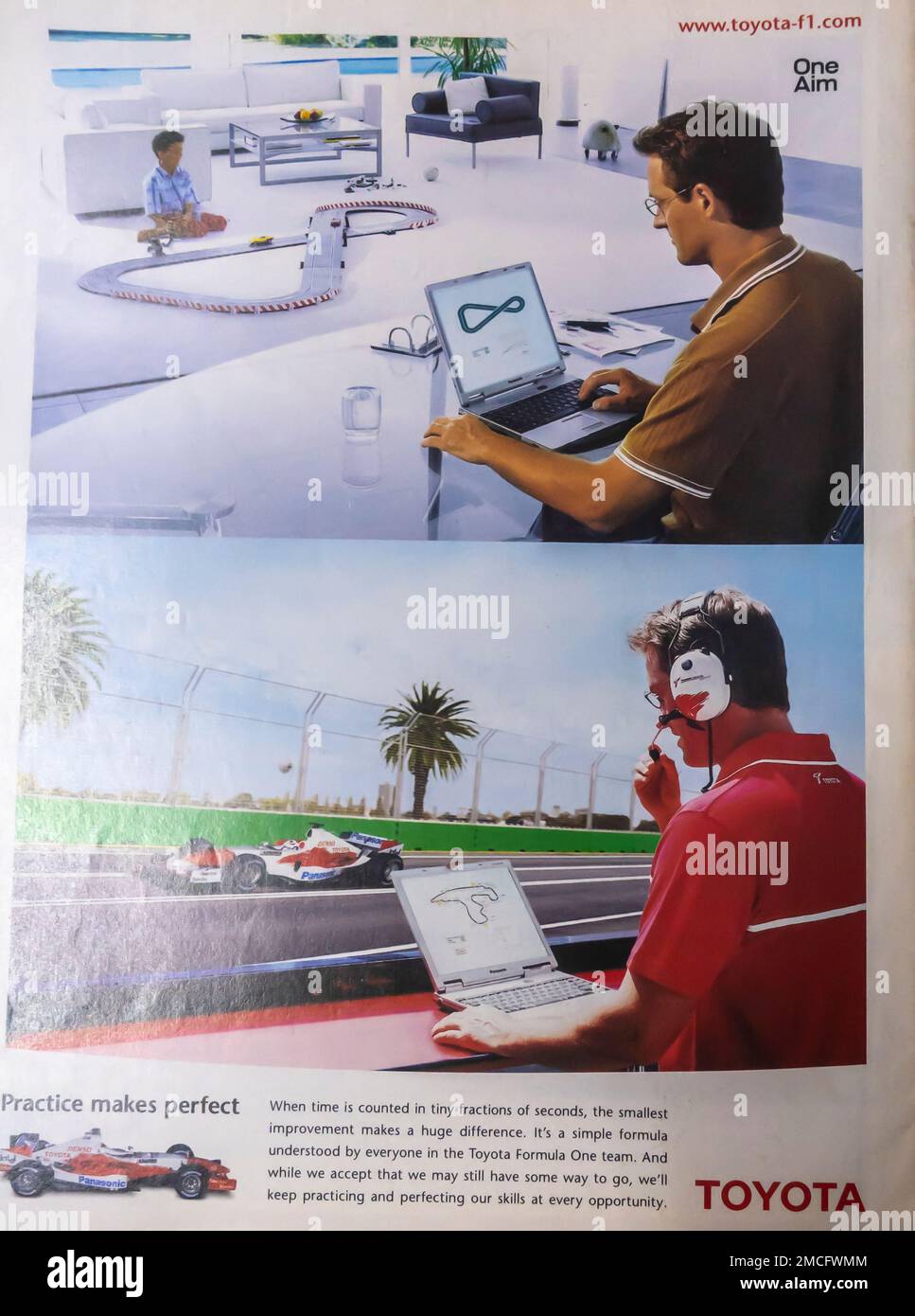 Toyota adverts hi-res stock photography and images - Alamy