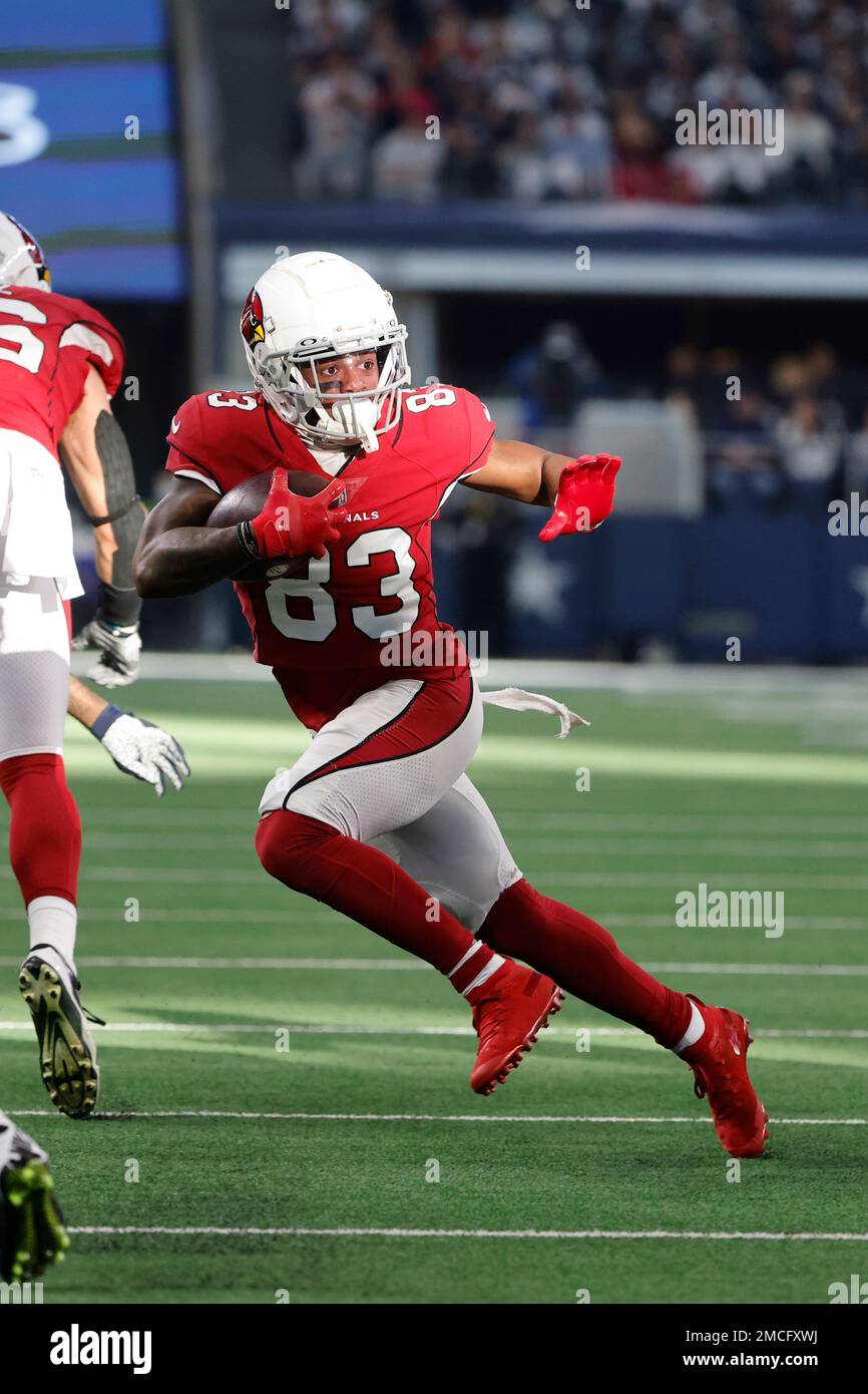 Arizona Cardinals receiver Greg Dortch (83) runs the the ball against ...