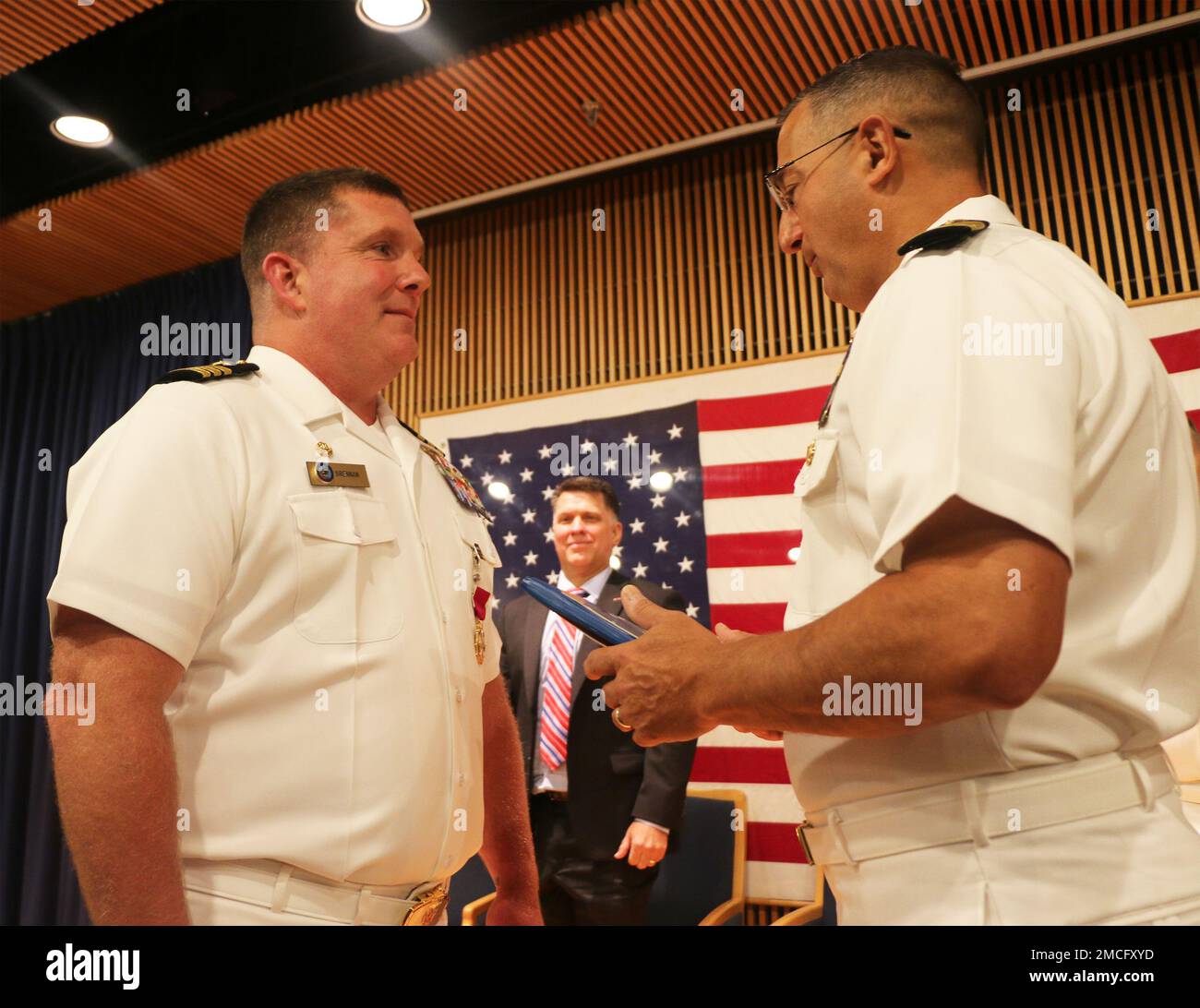 Capt. Marc Ratkus, commanding officer, Center for Information Warfare ...