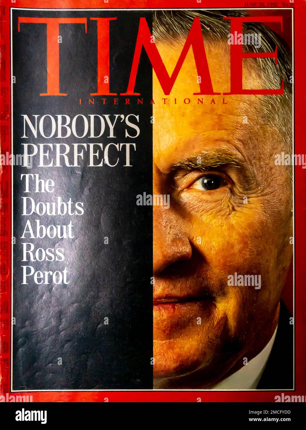 TIME magazine cover June 29 1992 Stock Photo - Alamy