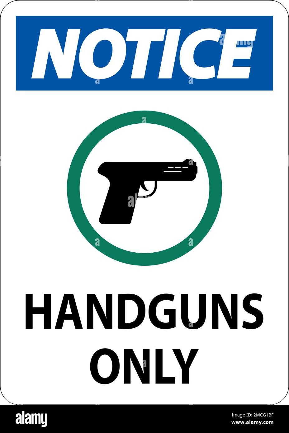 Firearms prohibited sign Stock Vector Images - Alamy
