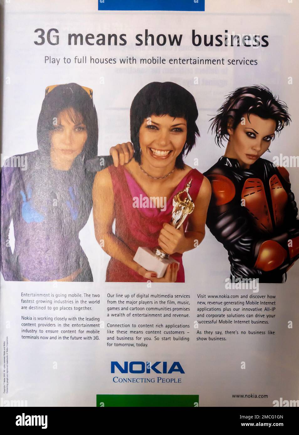 Nokia advert nokia hi-res stock photography and images - Alamy