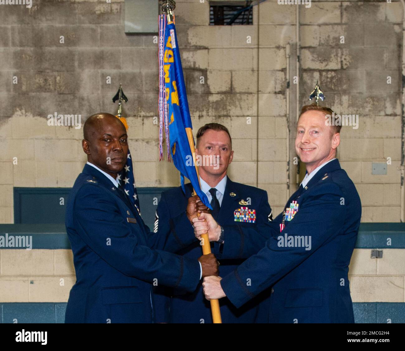 U.S. Air Force Col. Callistus Elbourne, 628th Mission Support Group ...