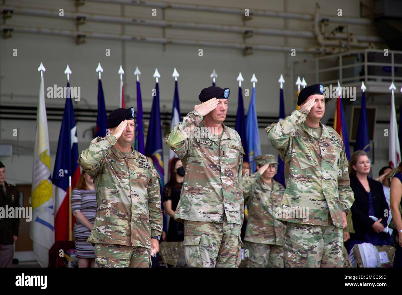 Col. Aaron Martin, outgoing Commander of the 2nd Combat Aviation ...