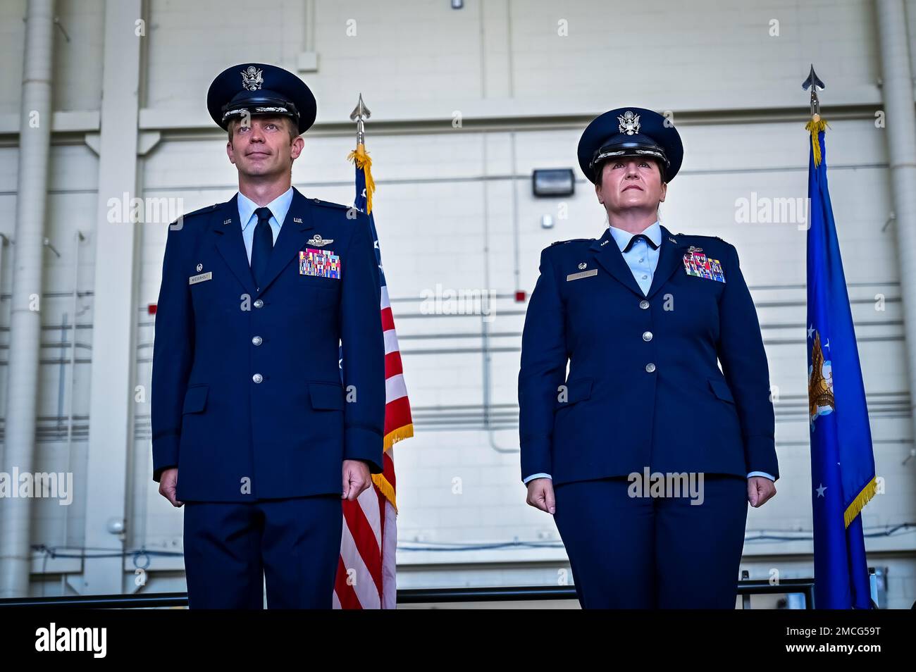 U.S. Air Force Col. Mary Teeter relinquished command of the 305th ...