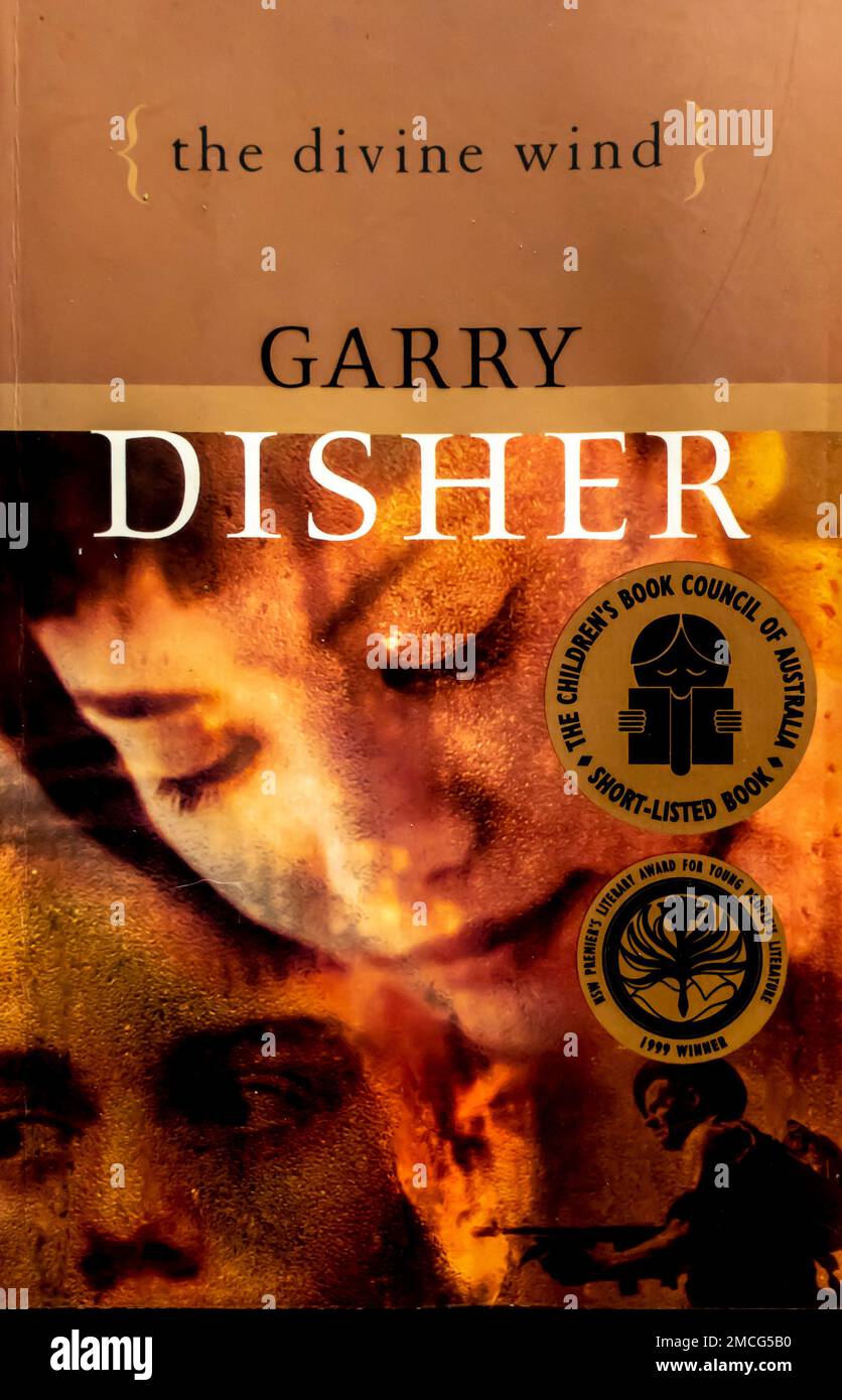 The divine wind Book by Garry Disher 1998 Stock Photo - Alamy