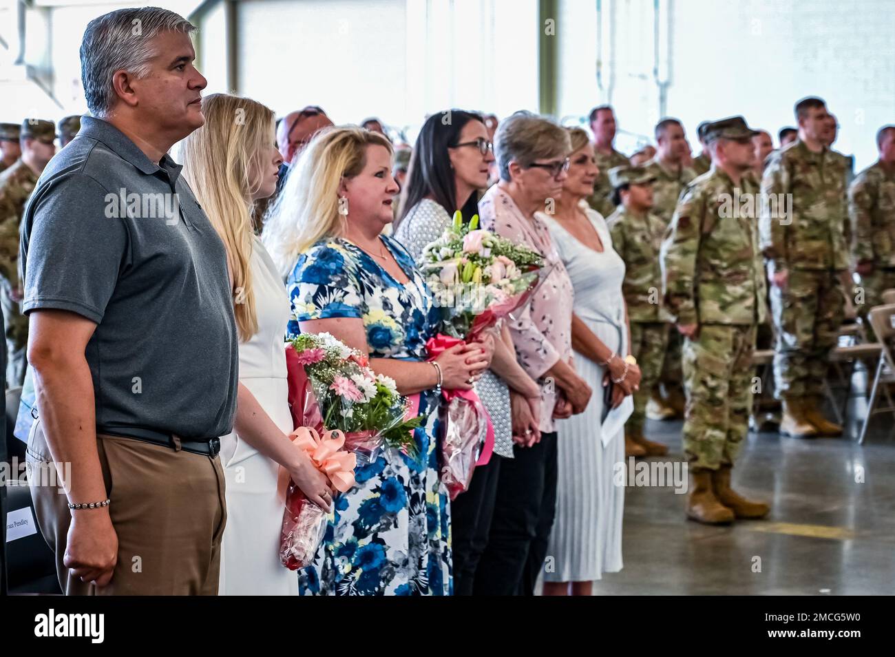 U.S. Air Force Col. Mary Teeter relinquished command of the 305th ...