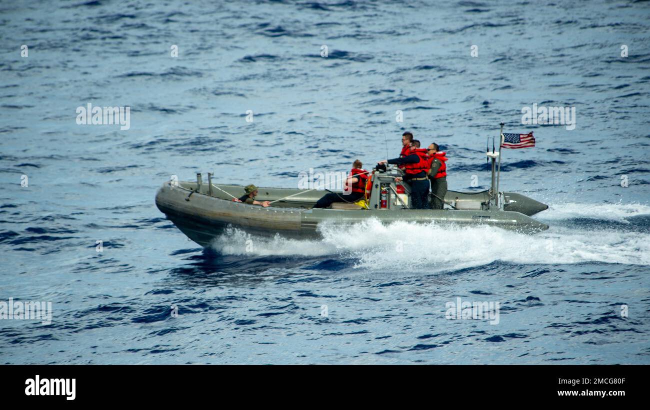 220701-N-YQ181-1166 Capt. Fred Goldhammer, commanding officer of the U ...
