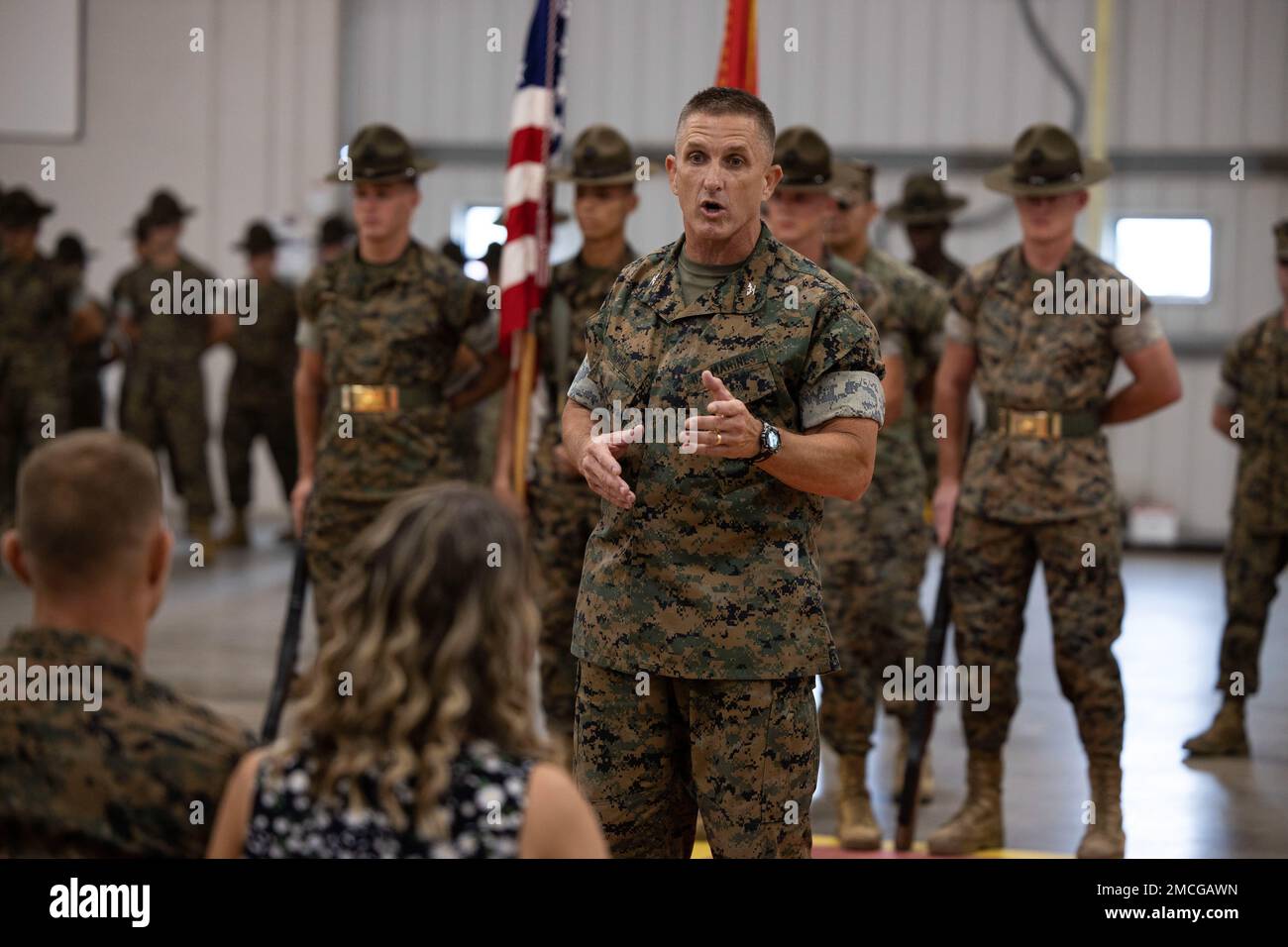 Lt. Col. Michael R. Sandstrom, former Commanding Officer of the 3rd ...