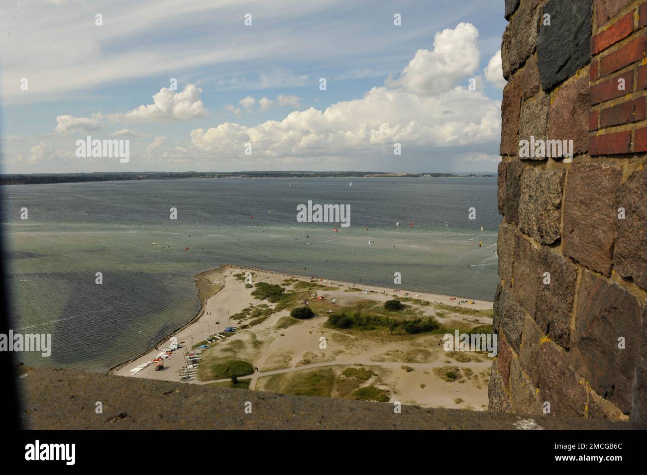 Wandern in Laboe .Die schönsten Wanderwege in Schleswig-Holstein Stock ...