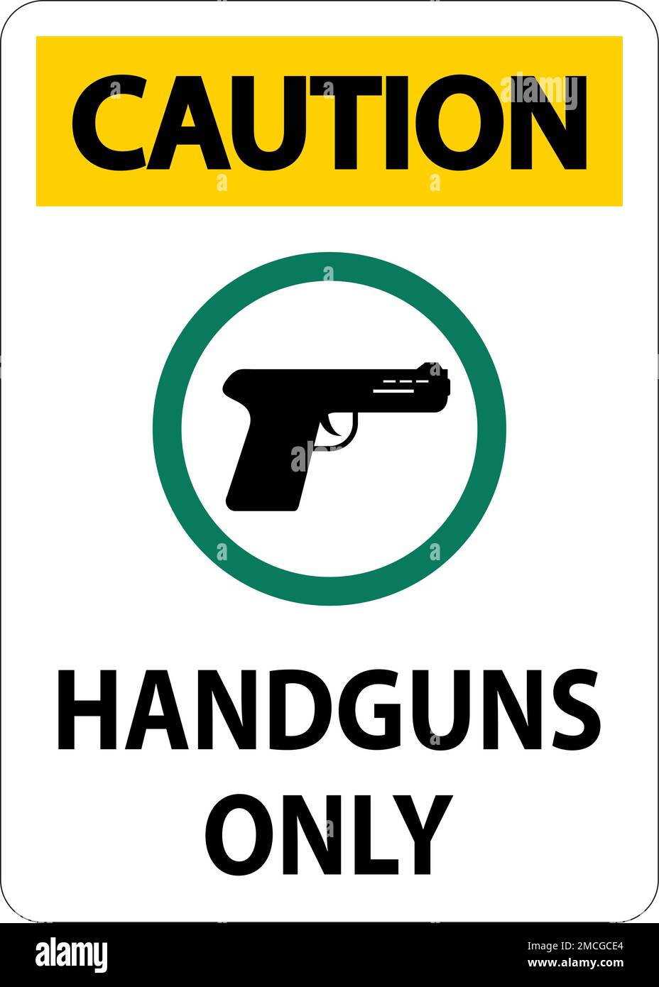 No handguns Stock Vector Images - Alamy