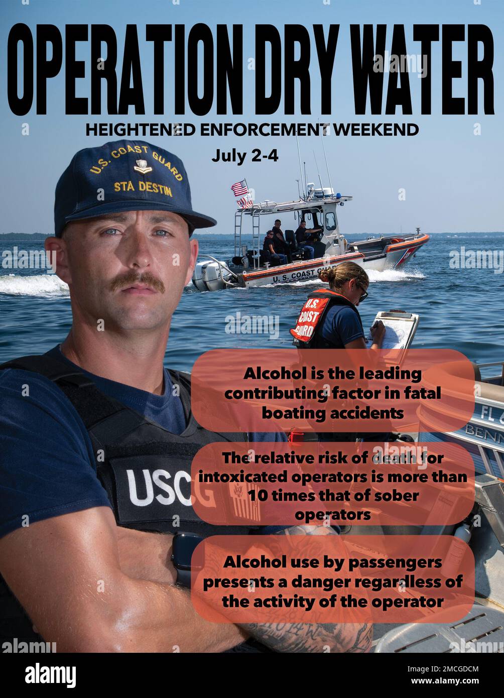 The Operation Dry Water information graphic was created as a part of ...