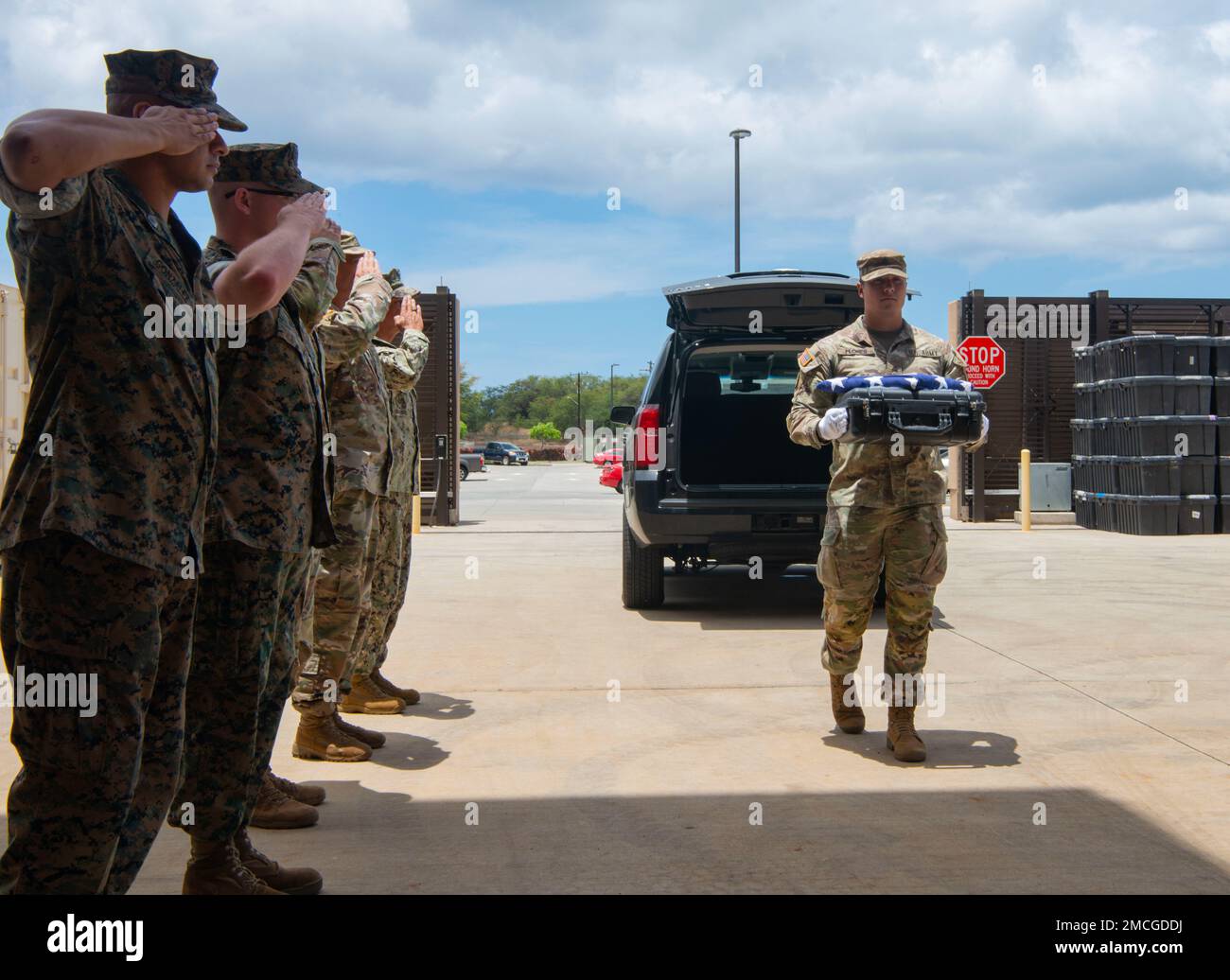 U.S. service members assigned to the Defense POW/MIA Accounting Agency ...