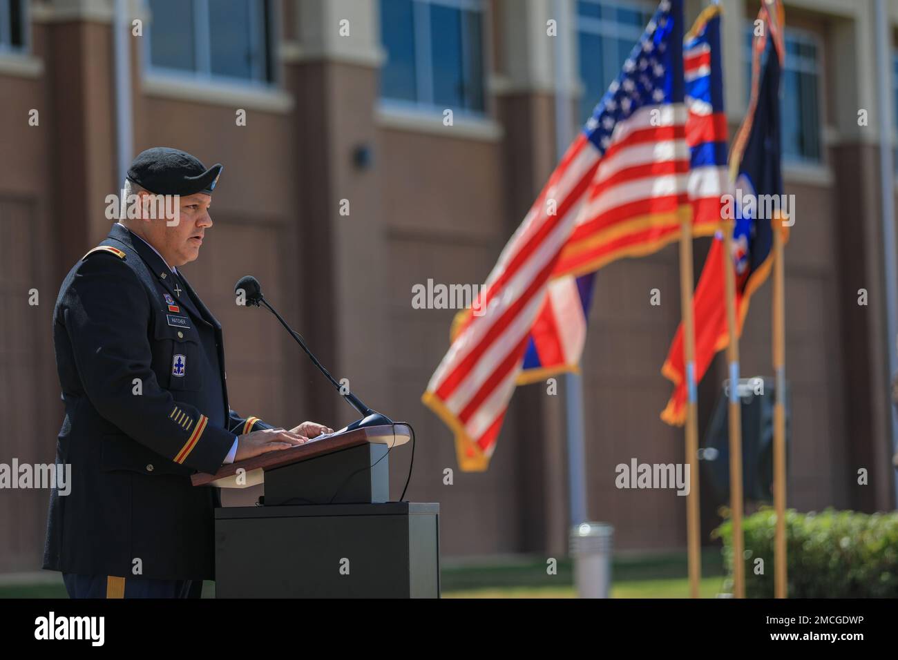 Hawaii Army National Guard Col. David R. Hatcher II, commander of the ...