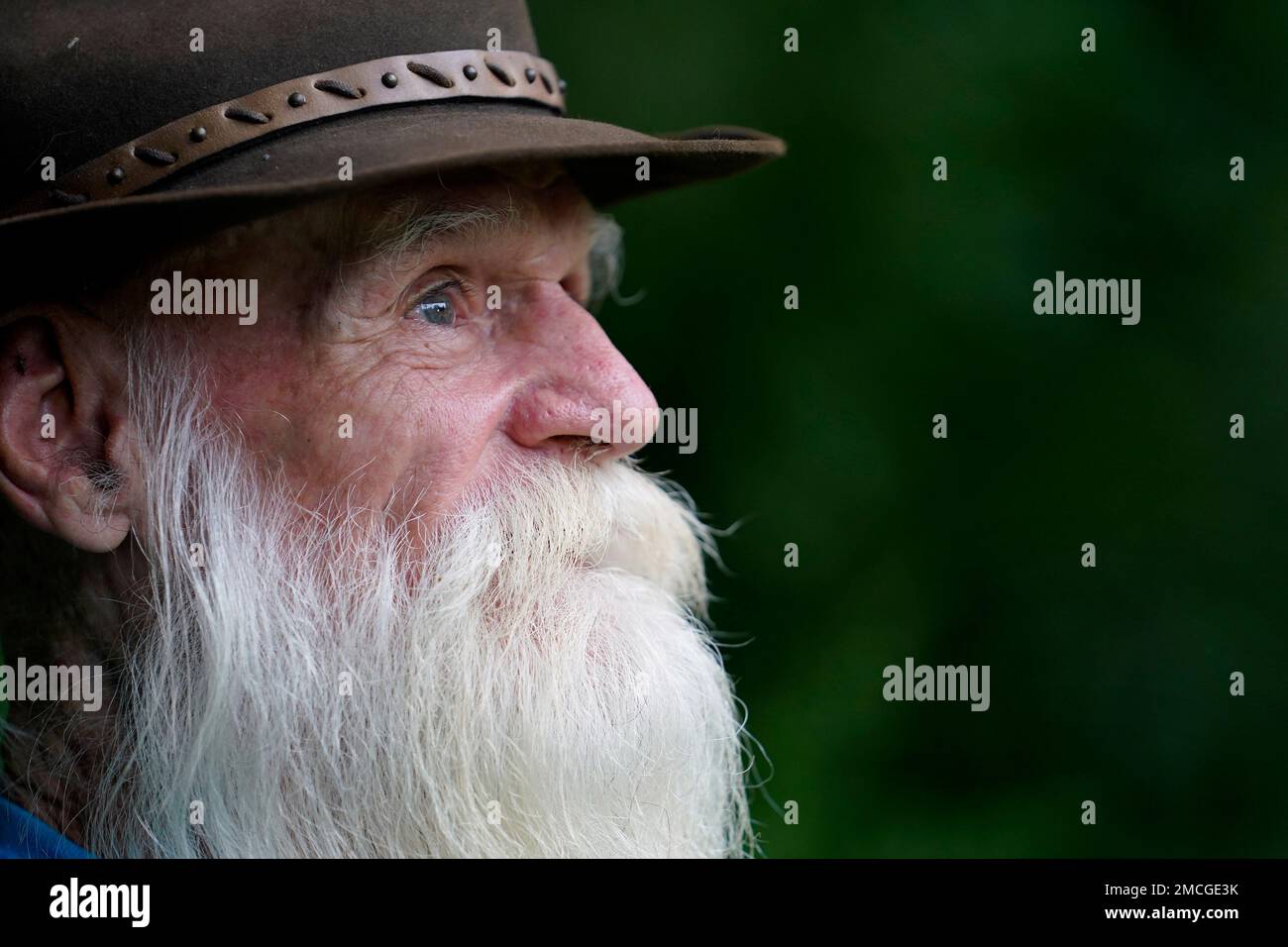FILE — David Lidstone, 81, speaks with reporters during an interview on ...