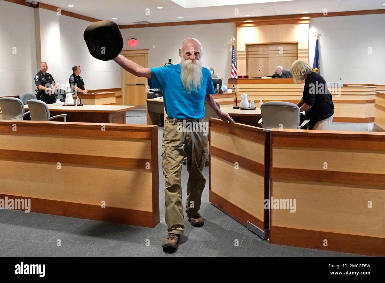 FILE — David Lidstone, an off-the-grid New Hampshire hermit known to ...