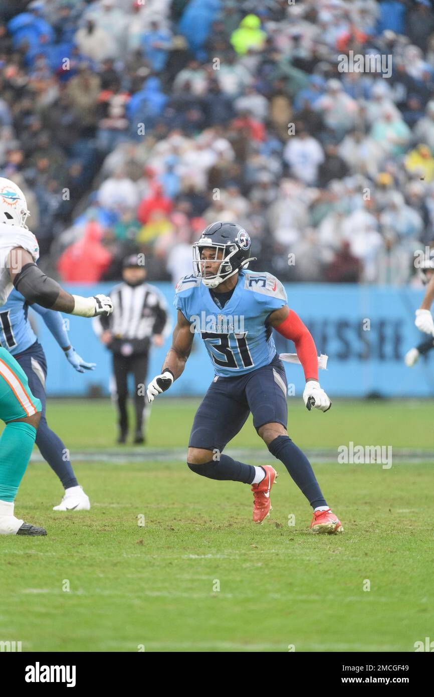 Tennessee Titans free safety Kevin Byard (31) plays against the Miami ...