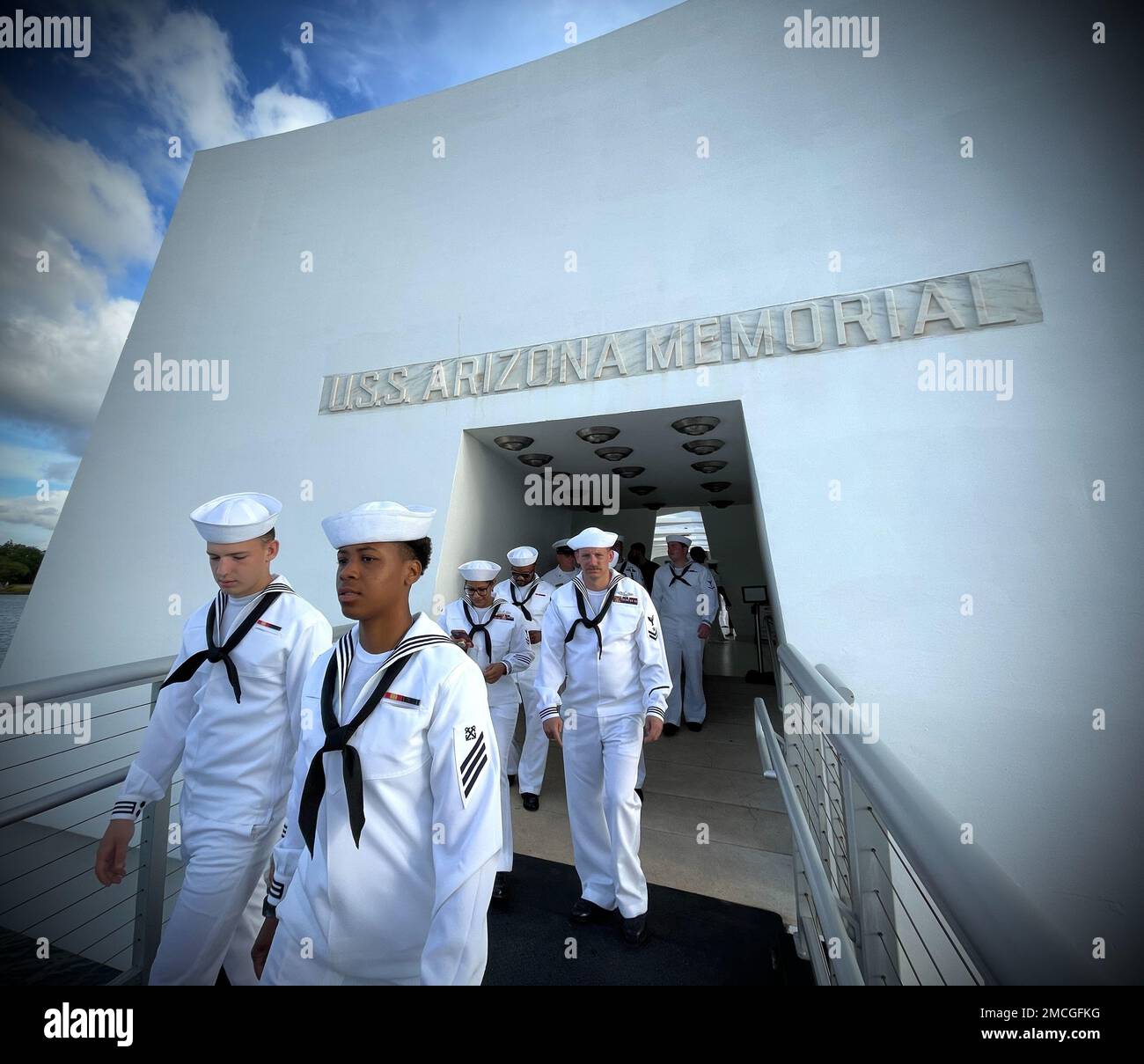 220701-N-SI773-1030 PEARL HARBOR (July 1, 2022) Sailors assigned to ...