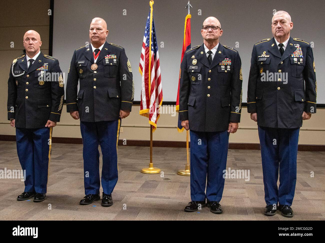 The 104th Training Division hosted a ceremony to honor the retirement ...