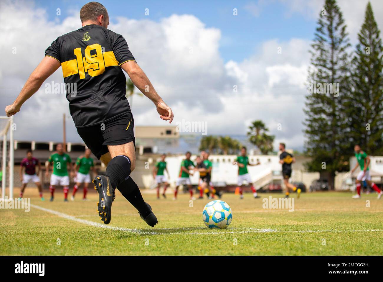 PEARL HARBOR (July 1, 2022) Lt. Cmdr. Tom Geraghty from Royal ...