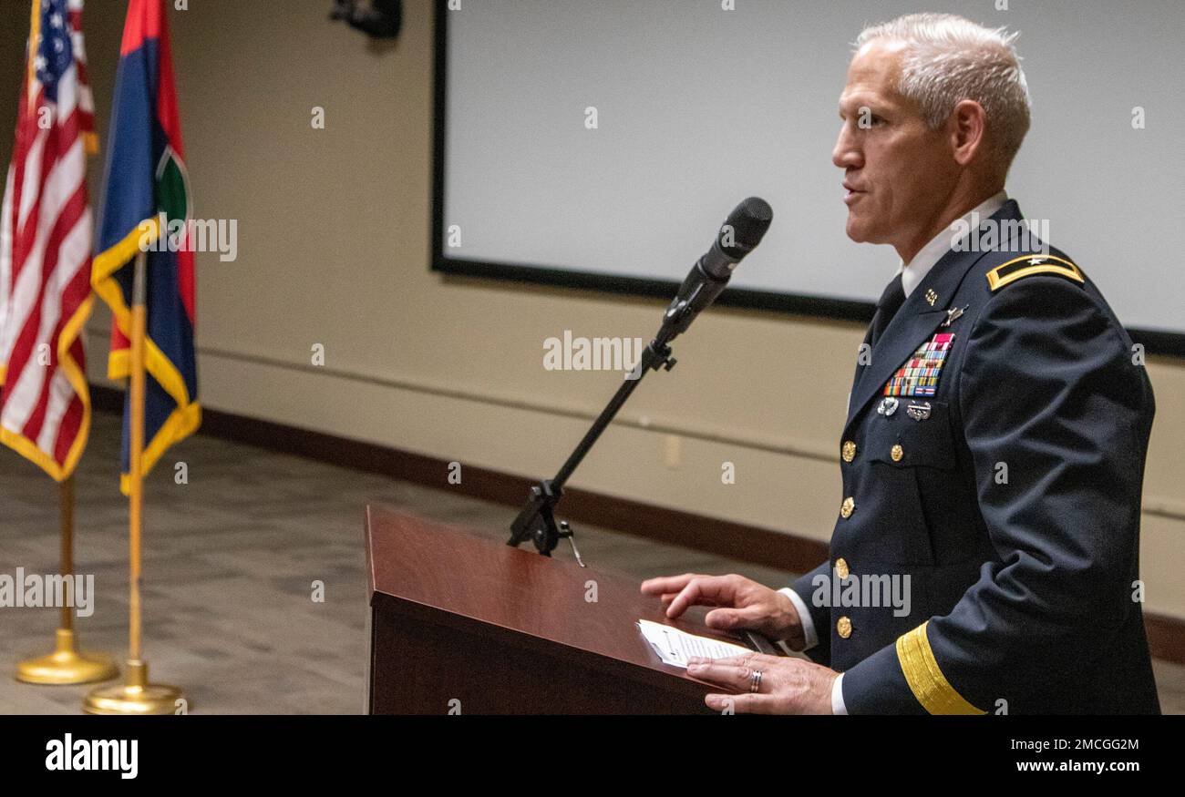 Brig. Gen. Rodney Fischer, commanding general, 104th Training Division ...