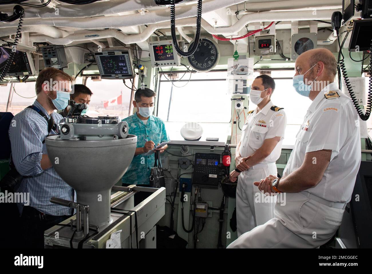 PEARL HARBOR (July 1, 2022) Royal Canadian Navy frigate HMCS Winnipeg ...