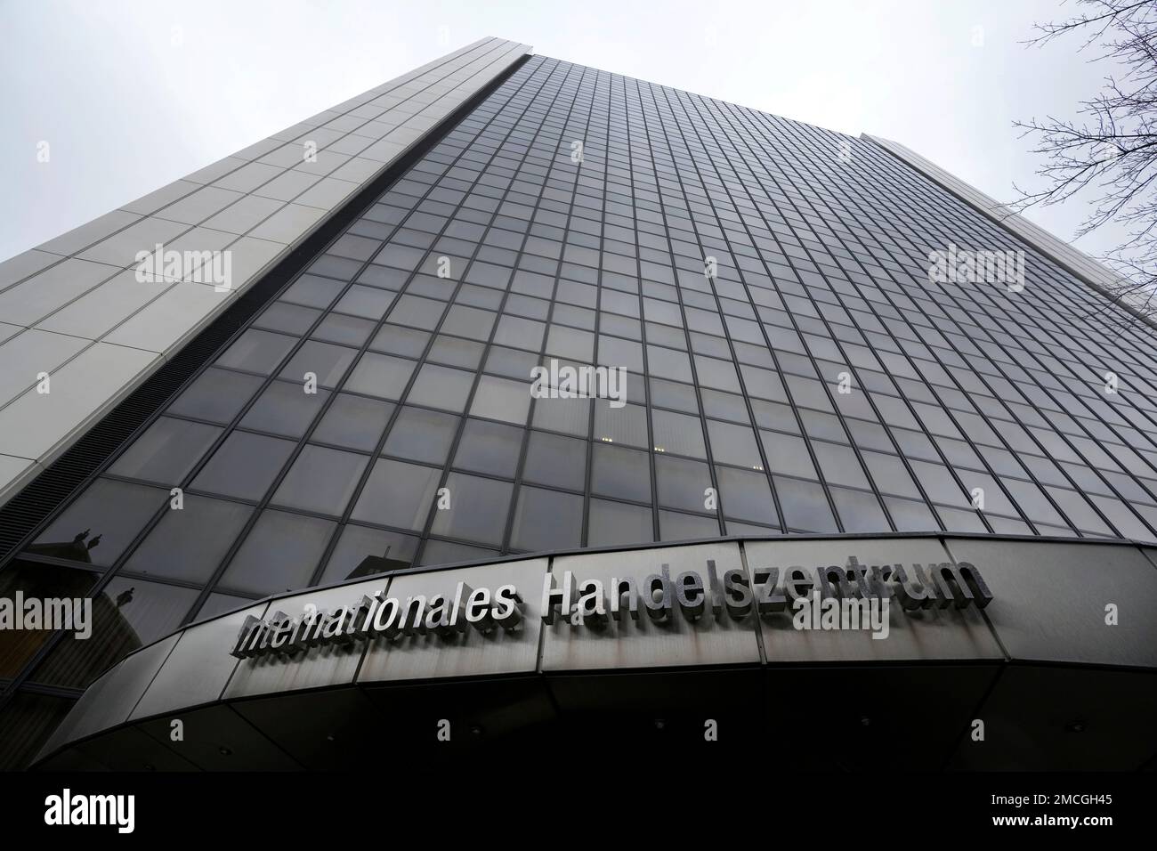 The 'Internationales Handelszentrum (International Trade Center) is ...