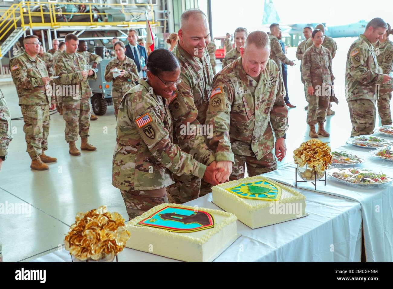 The commanding general of the 21st theater sustainment command hi-res ...