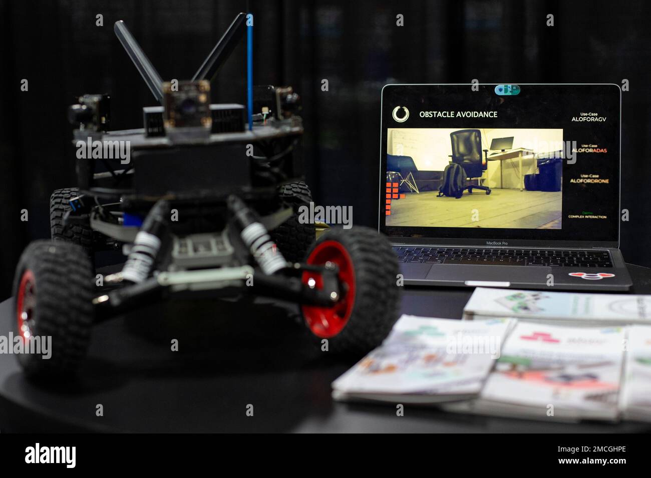 French software company Visual Behavior shows their software ...