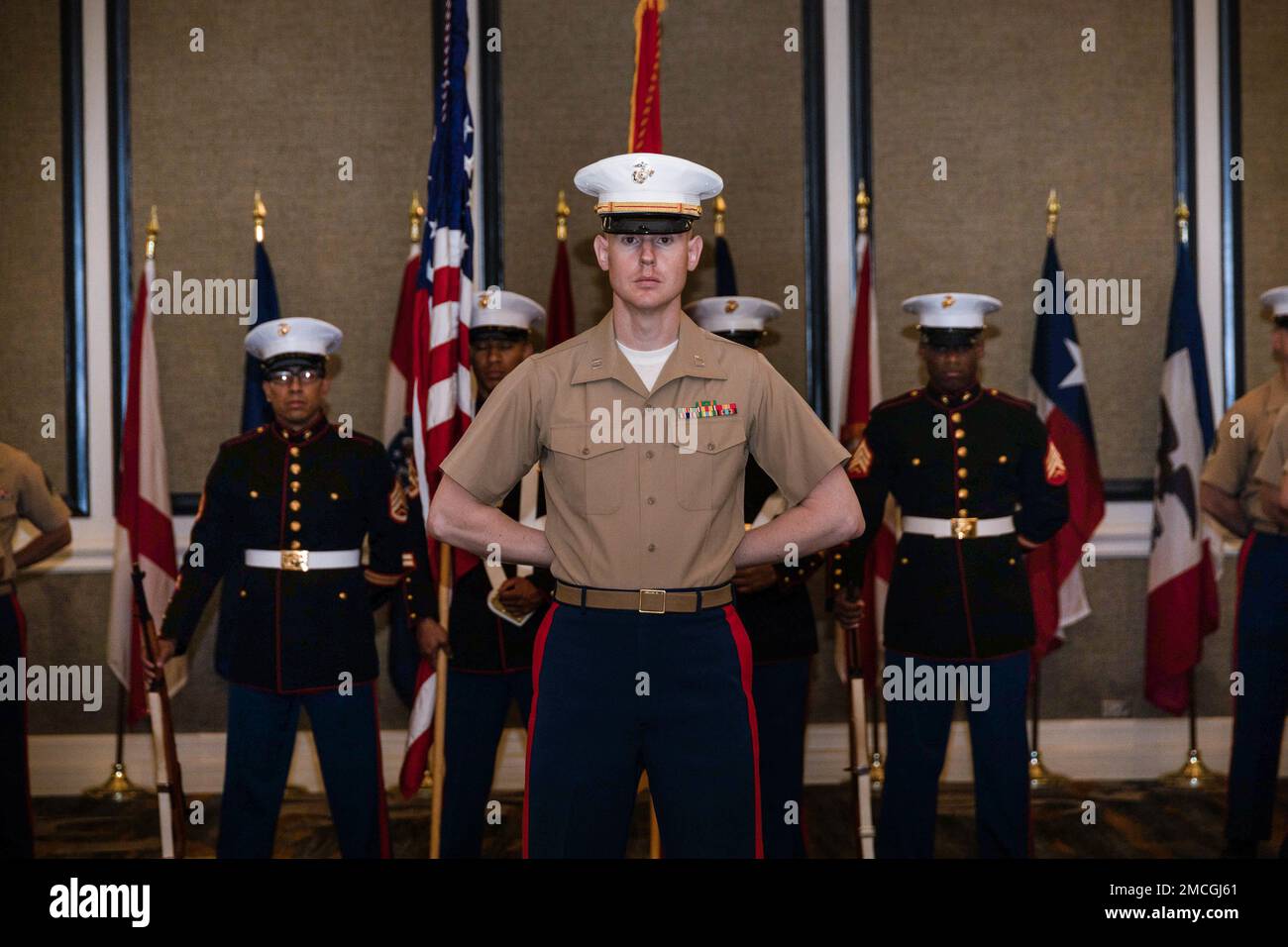 U.S. Marine Corps Capt. Stephen Sigmon, the executive officer of Recruiting Station (RS ...