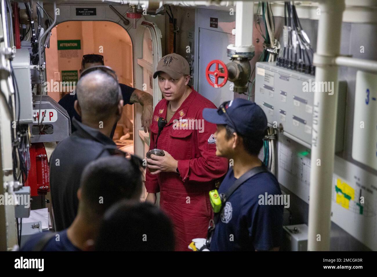 Naval support activity bahrain fire department hi-res stock photography ...