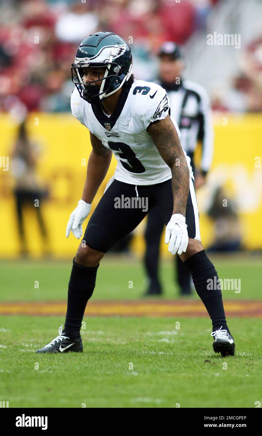 Philadelphia Eagles cornerback Steven Nelson (3) runs during an NFL ...