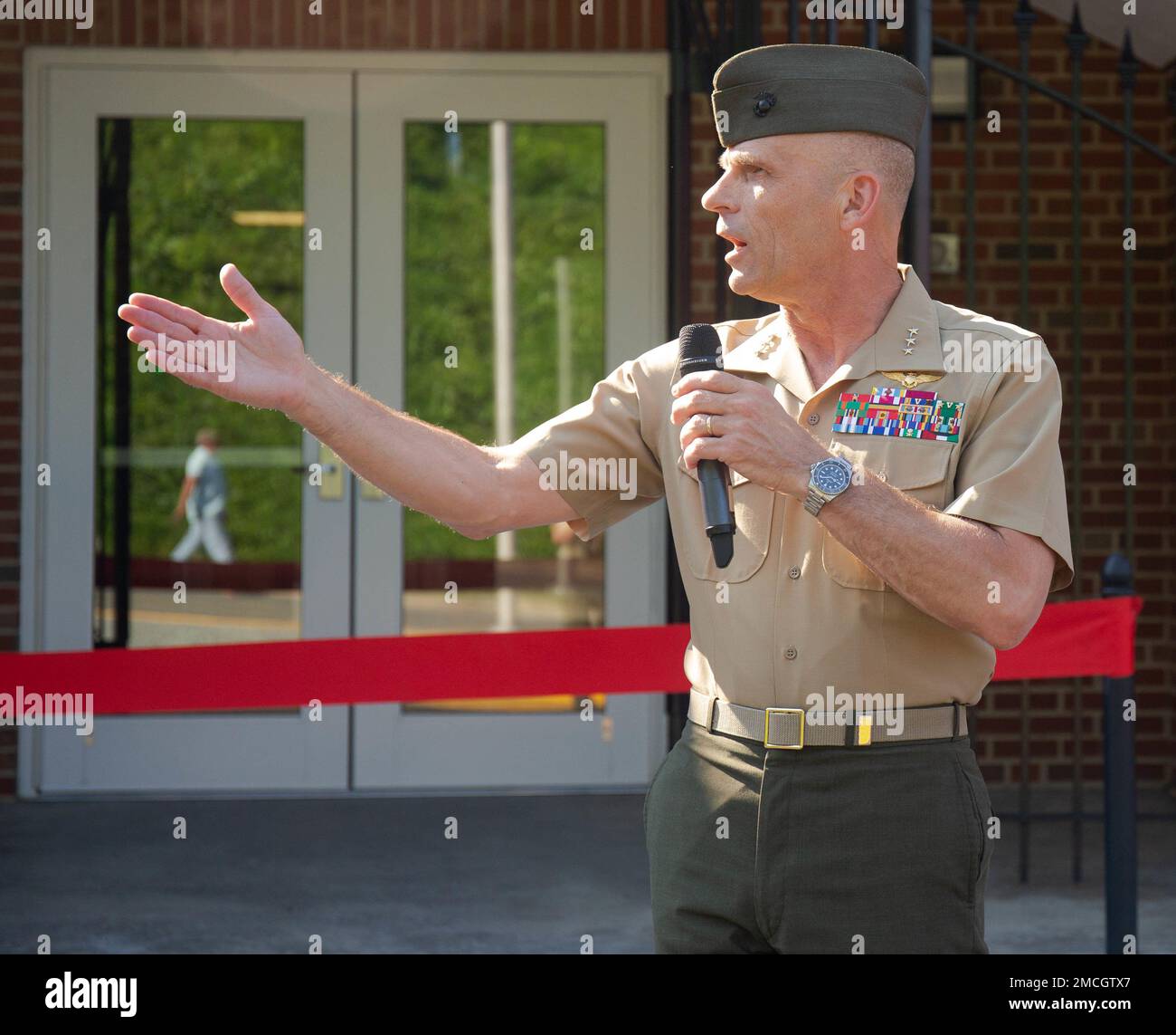 U.S. Marine Corps Lt. Gen. Kevin Iiams, Commanding General, Training ...