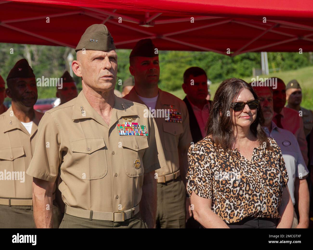 U.S. Marine Corps Lt. Gen. Kevin Iiams, Commanding General, Training ...