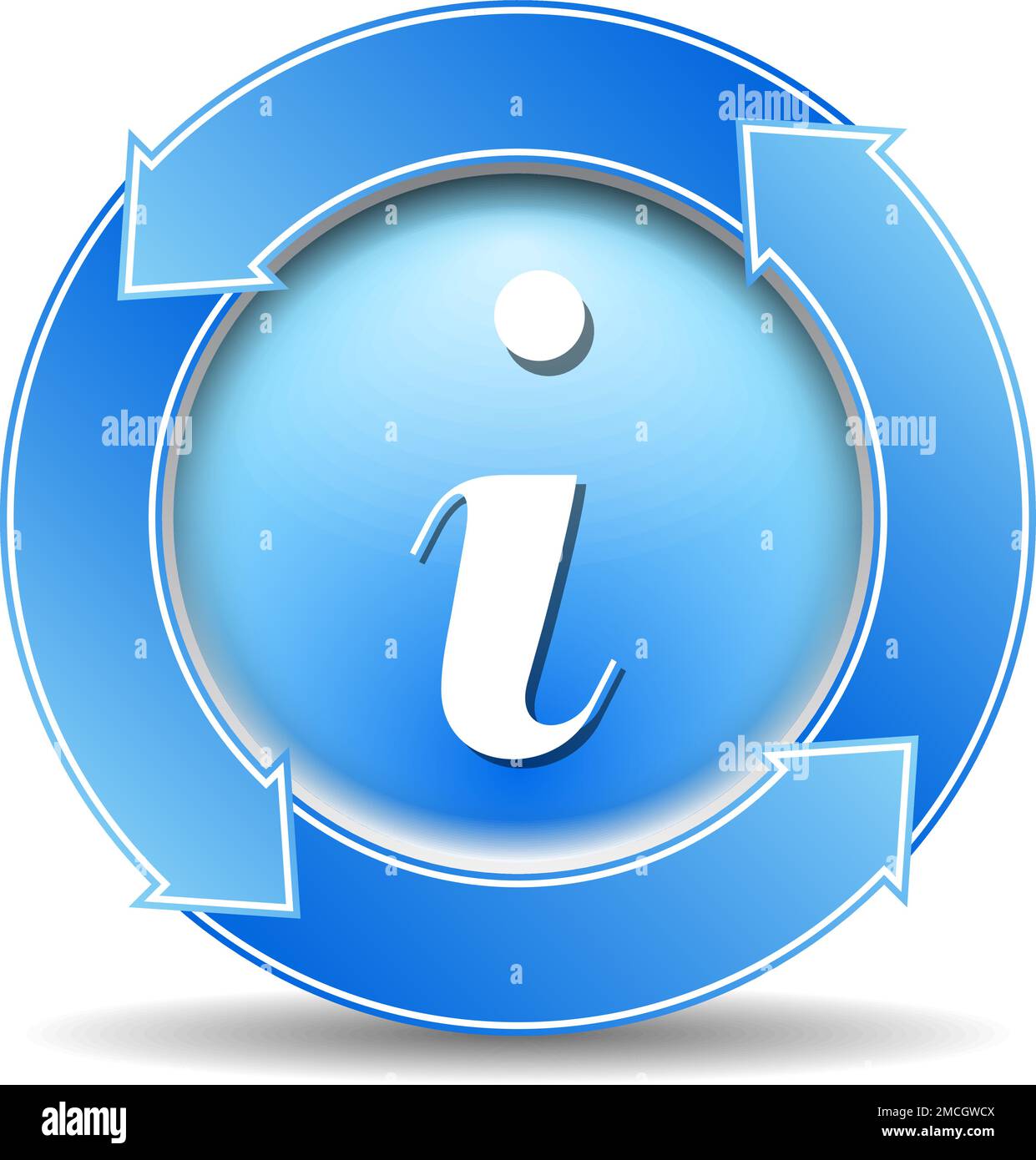 Information icon, vector eps10 illustration Stock Vector Image & Art ...